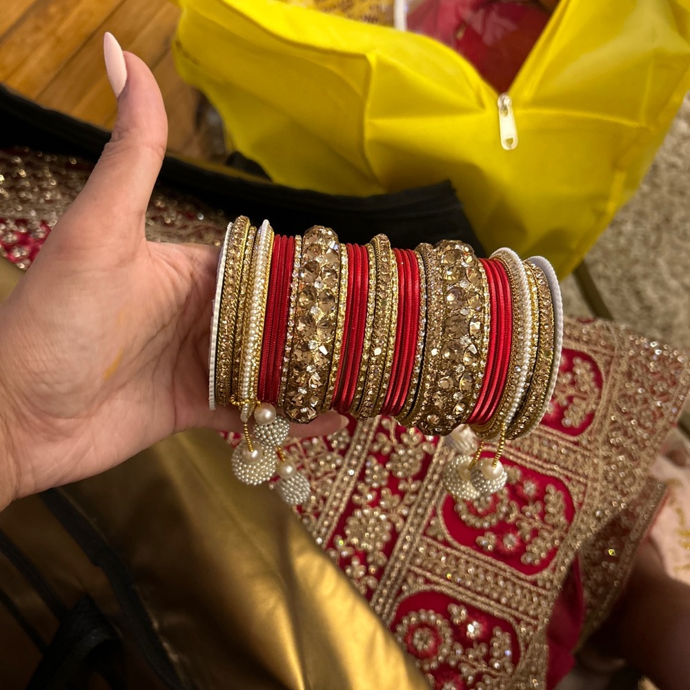 Sokora Jewels | Jewelry | Sokora Jewels Full Red Bridal Indian Jewelry ...